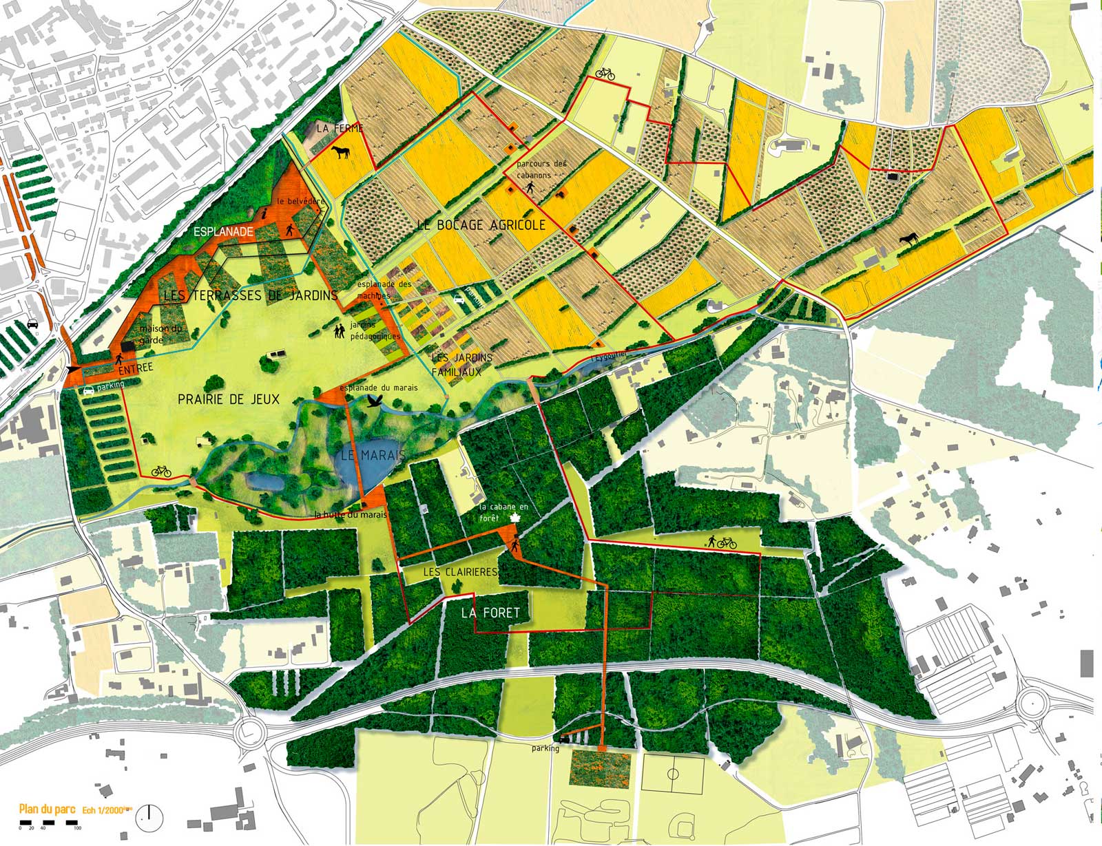 PARC DU PLAN - Morris & Renaud